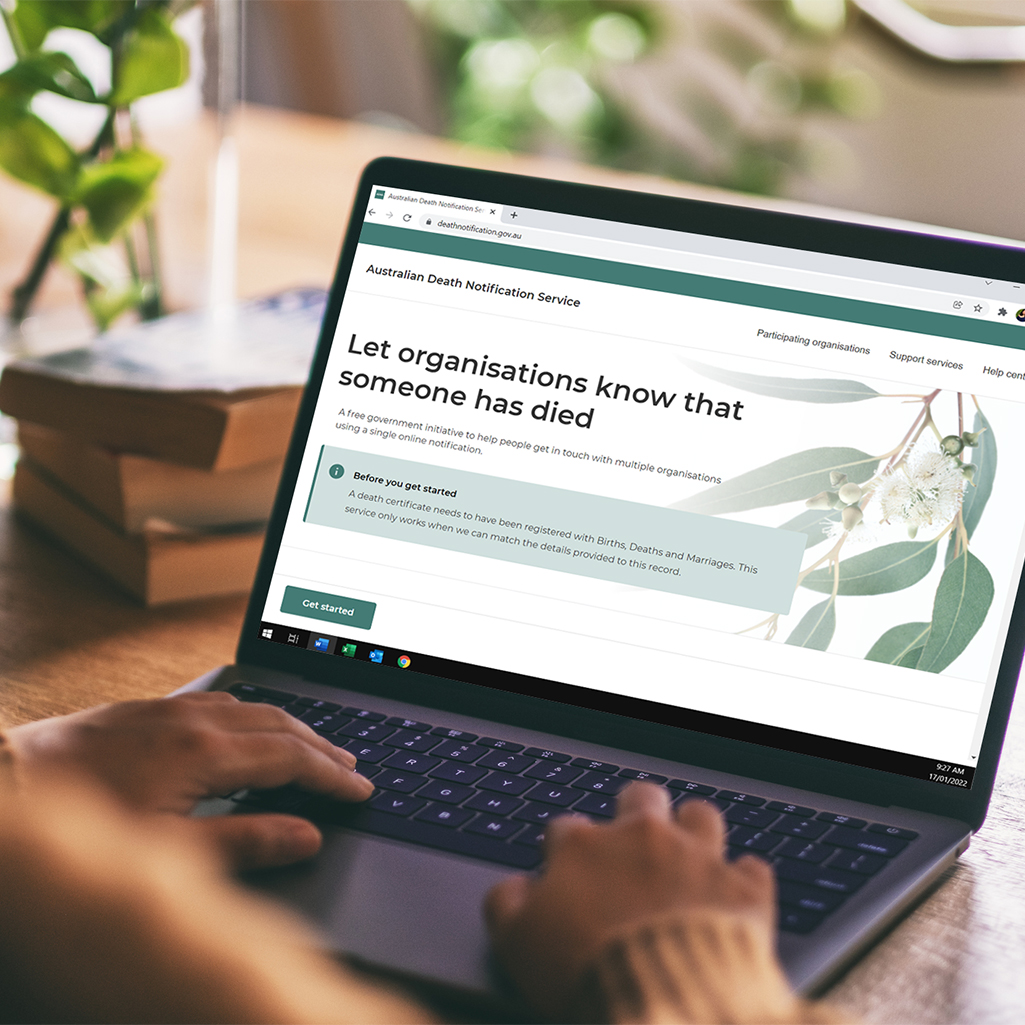 Reducing the paperwork for death notifications | Thynne + Macartney